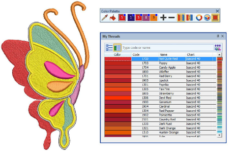 Thread Colors & Charts