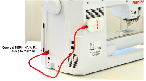 BERNINA WiFi Device setup