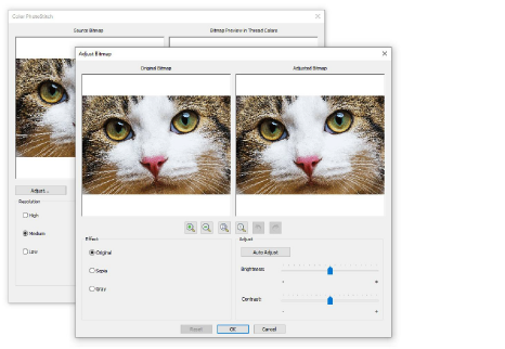Auto-digitize with Color PhotoStitch